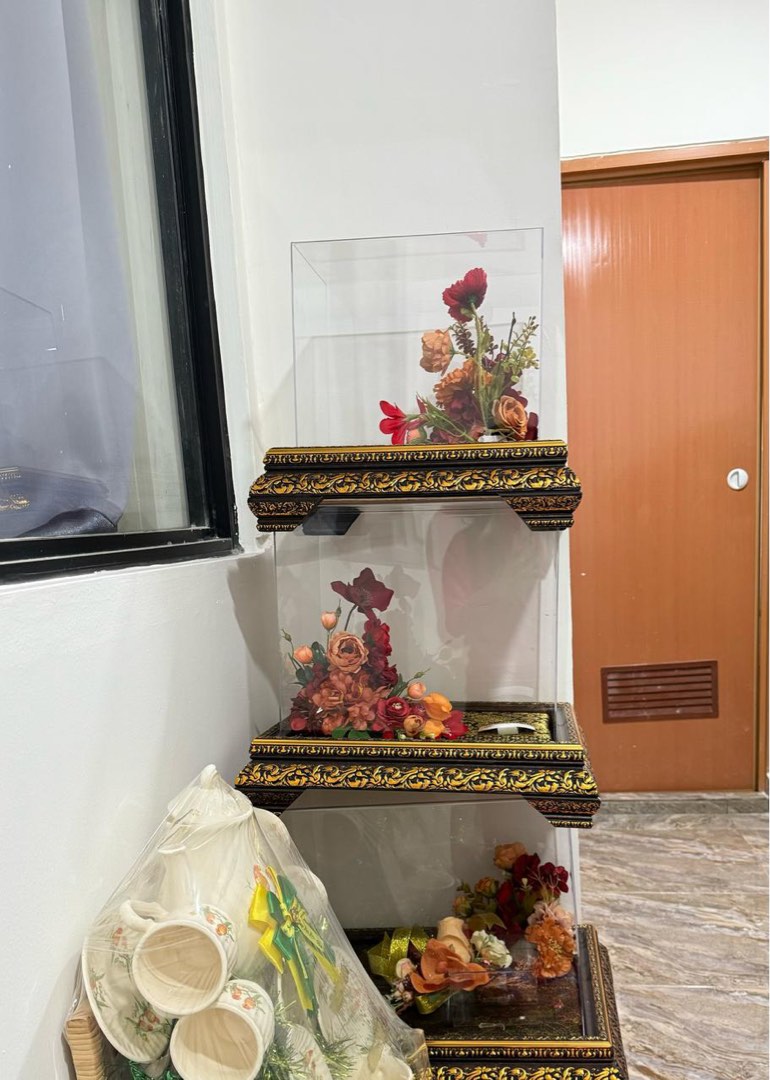 Acrylic box seserahan, kotak seserahan, Serba Serbi, Others di Carousell