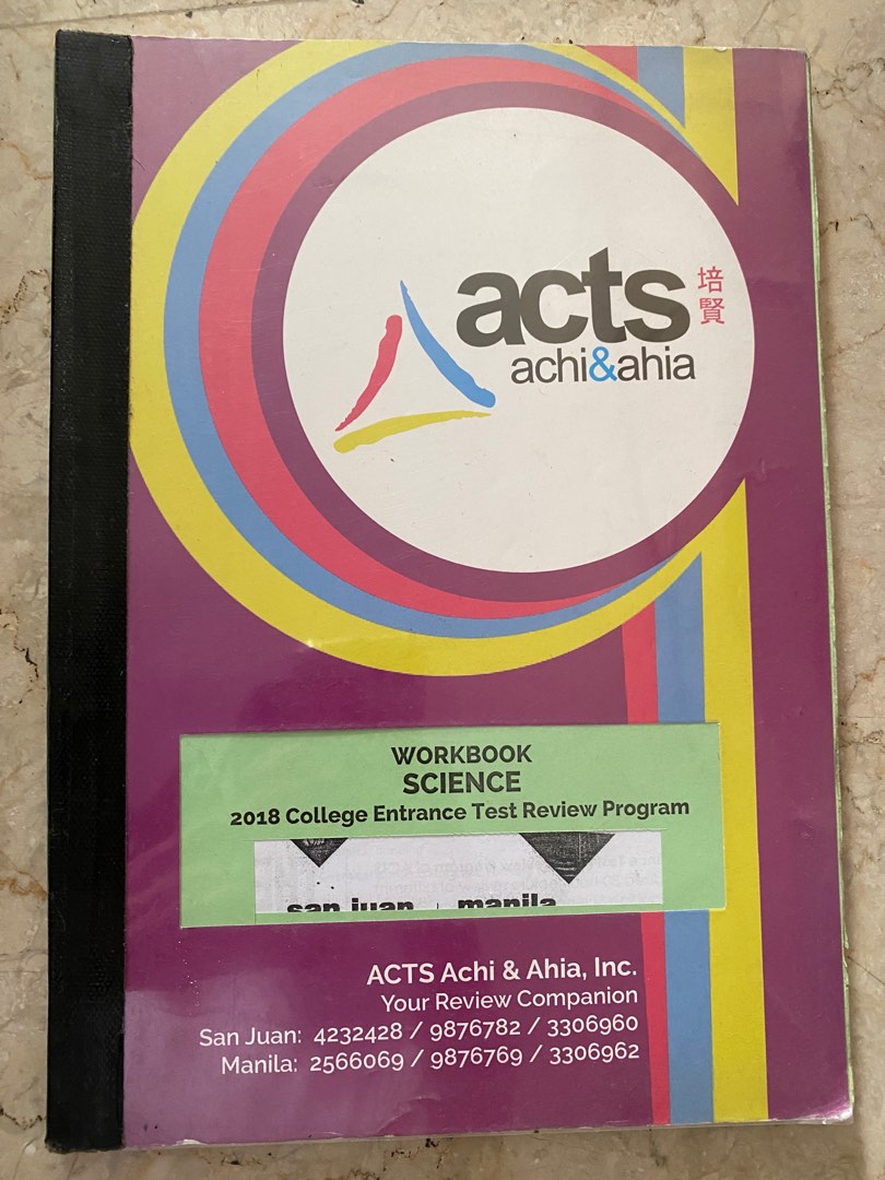 Acts review books, Hobbies & Toys, Books & Magazines, Textbooks on ...