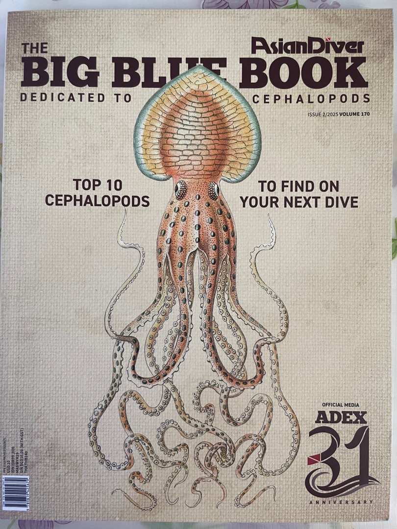 ADEX 2025 Big Blue Book Octopus, Hobbies & Toys, Books & Magazines ...