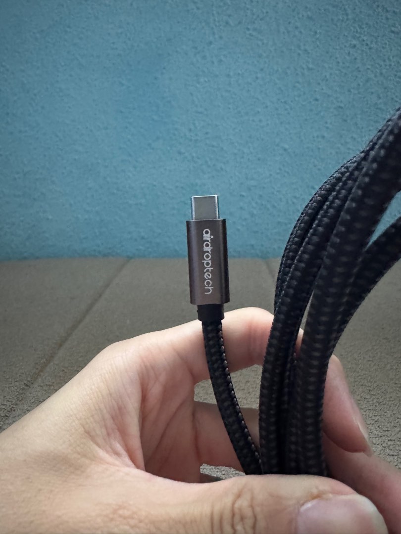 Airdroptech 240W 20Gbps Usbc-Usbc Cable Braided (2 Meters), Computers ...