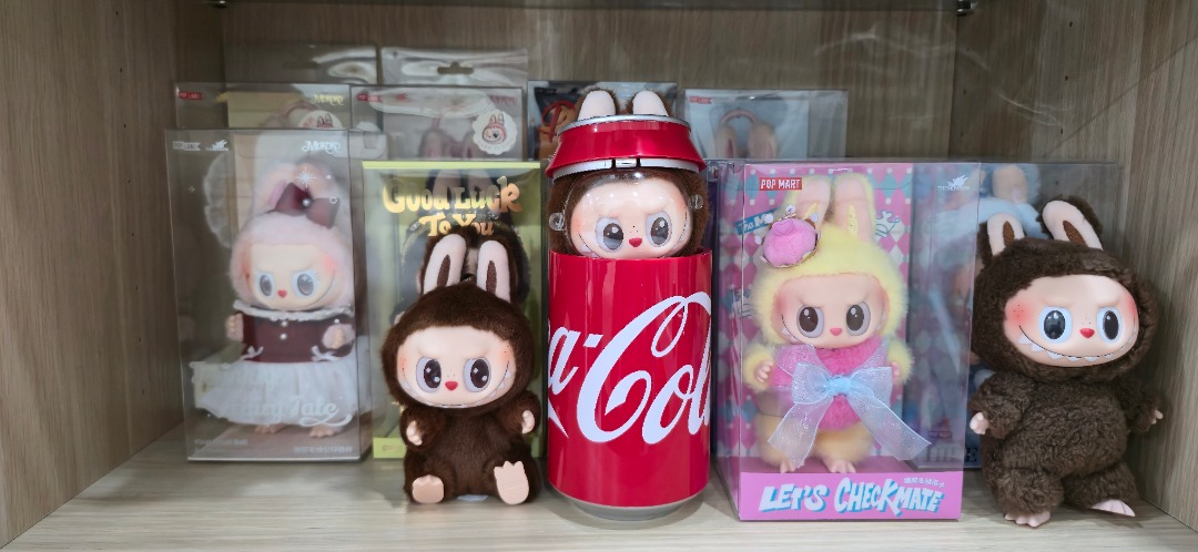 Authentic Labubu Complete Special Edition Set (17 CM), Hobbies & Toys ...