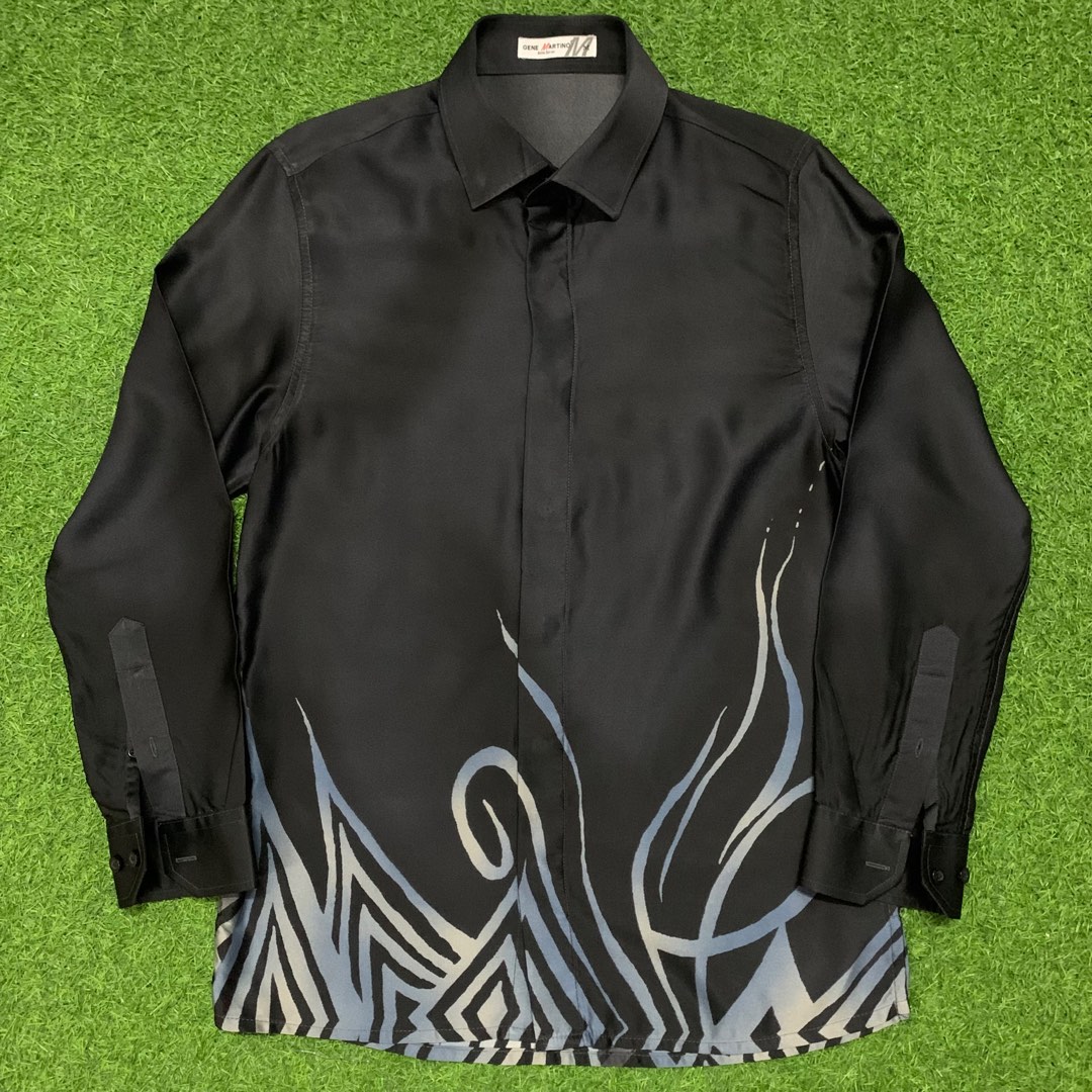 Baju Batik Malaysia GeneMartino, Men's Fashion, Coats, Jackets and ...