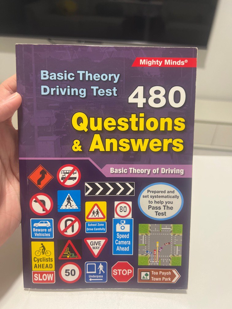Basic theory driving test, Hobbies & Toys, Books & Magazines, Textbooks ...