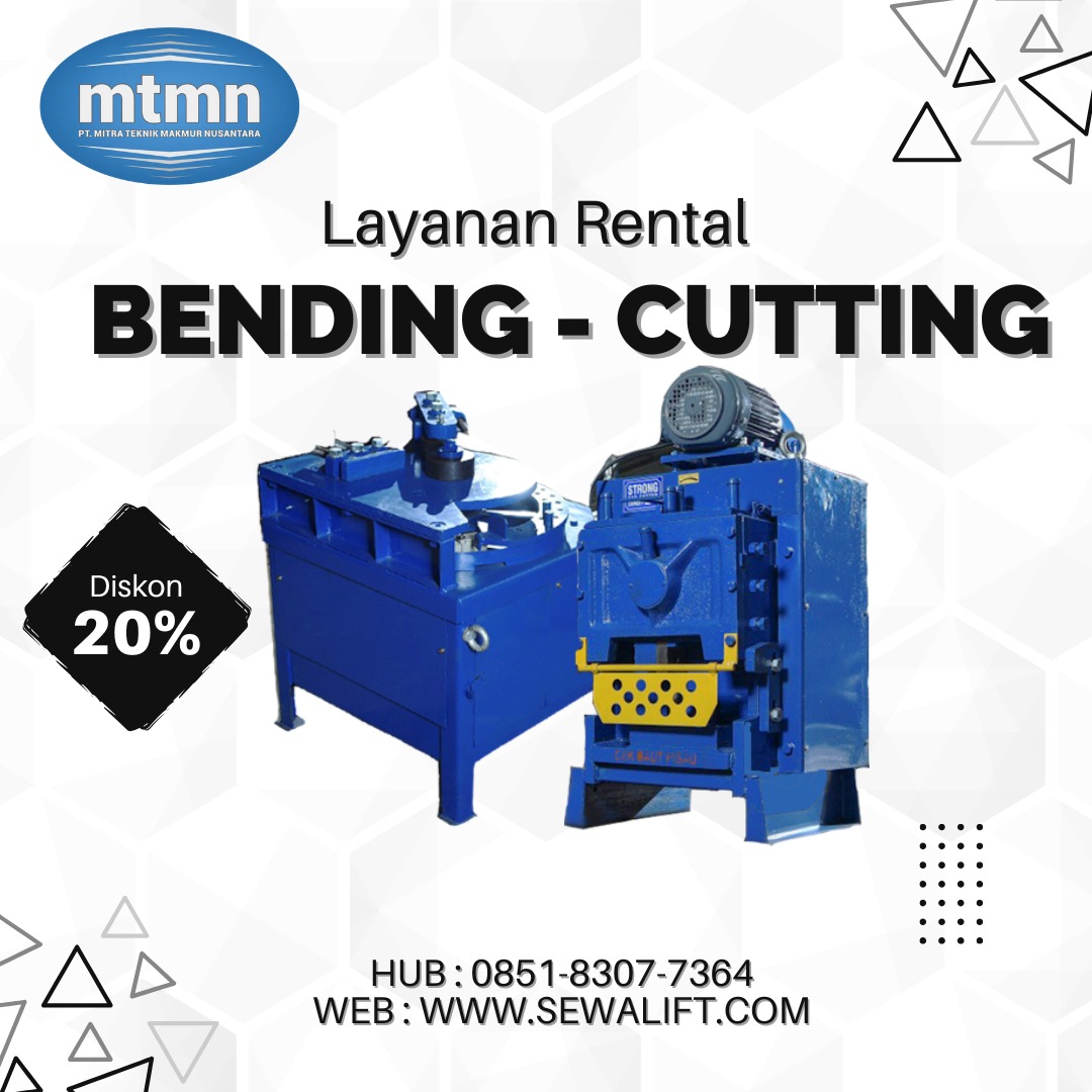 Bending - Cutting Tanah Datar | Rental Pemotong Besi, Rental Penekuk ...