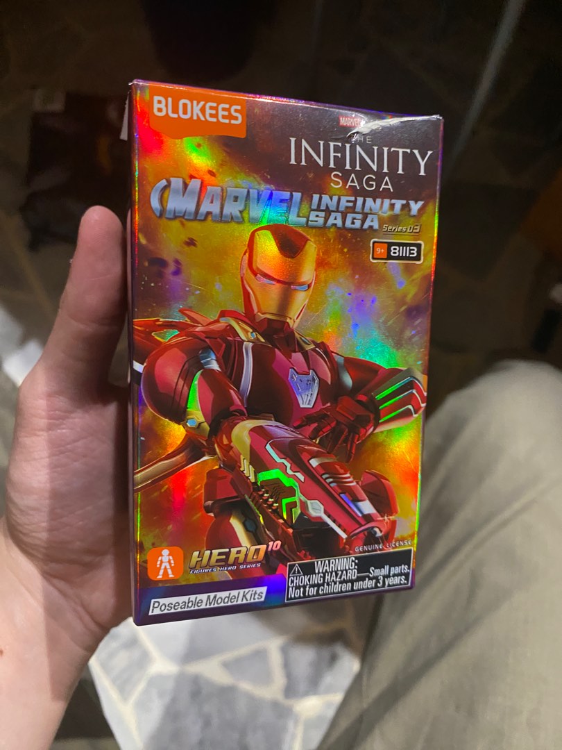 Blokees infinity saga version 3 “Iron Man”, Hobbies & Toys, Toys ...