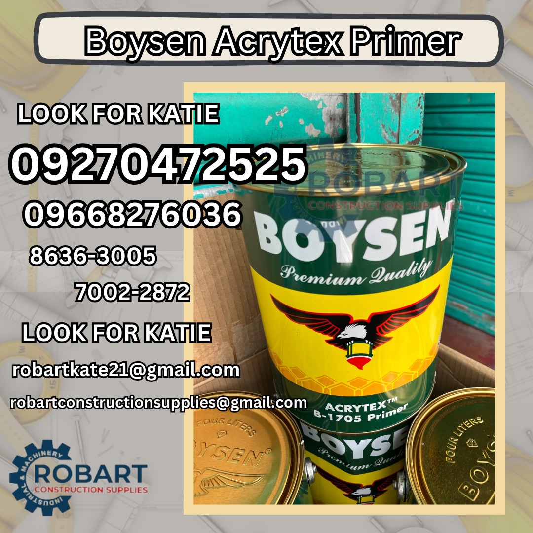 Boysen Acrytex Primer, Everything Else, Looking For on Carousell