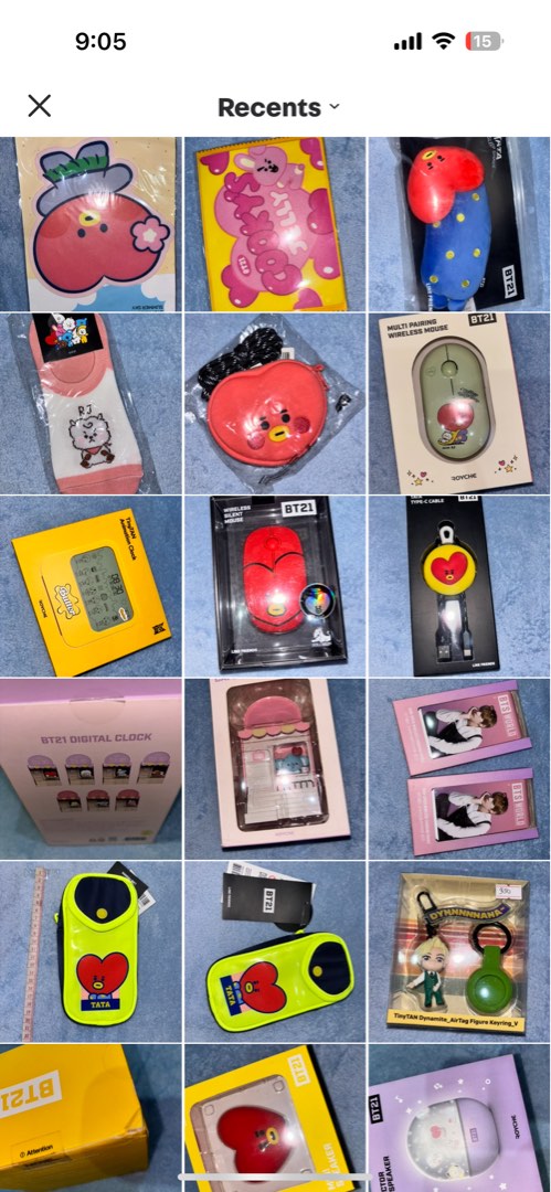 BT21 Items Sale, Hobbies & Toys, Memorabilia & Collectibles, K-Wave on ...