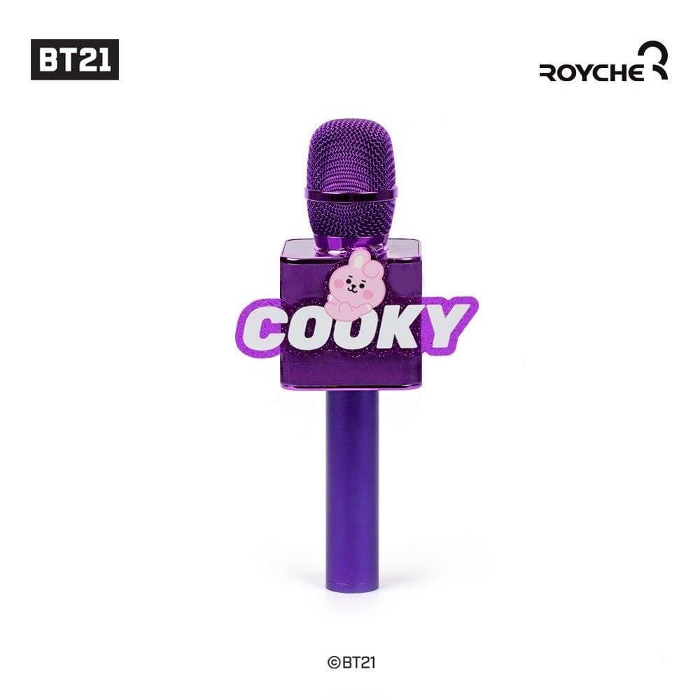 BTS BT21 COOKY ROYCHE Official Baby Bluetooth Microphone Wireless ...