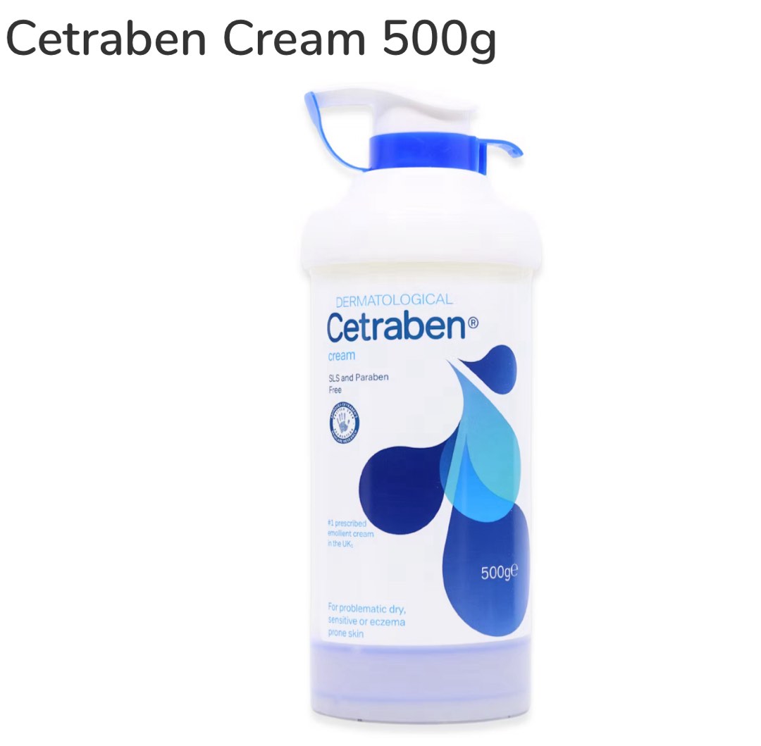 Cetraben Cream 500ml exp 04/2026, 美容＆個人護理, 沐浴＆身體護理, 沐浴及身體護理 - 身體護理 ...
