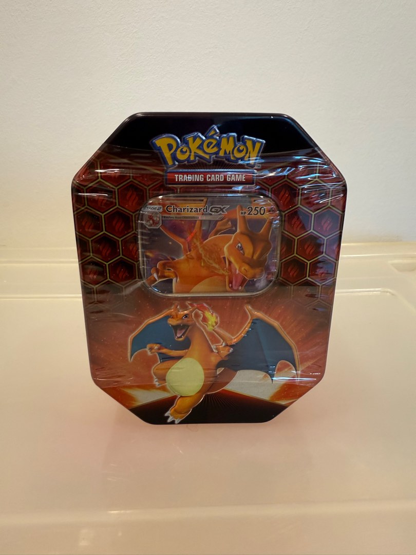 Charizard Hidden Fates tin - Pokemon tcg cards sv49 promo evolving ...