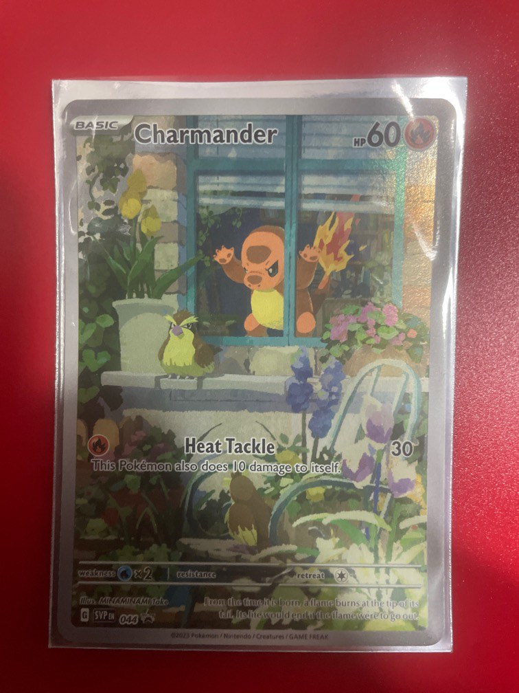 Charmander promo obsidian flames, Hobbies & Toys, Toys & Games on Carousell