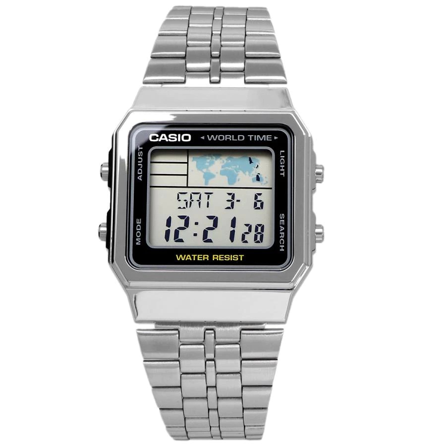 [Chrono Hustle] Casio A500 Vintage Adjustable Stainless Steel Strap ...