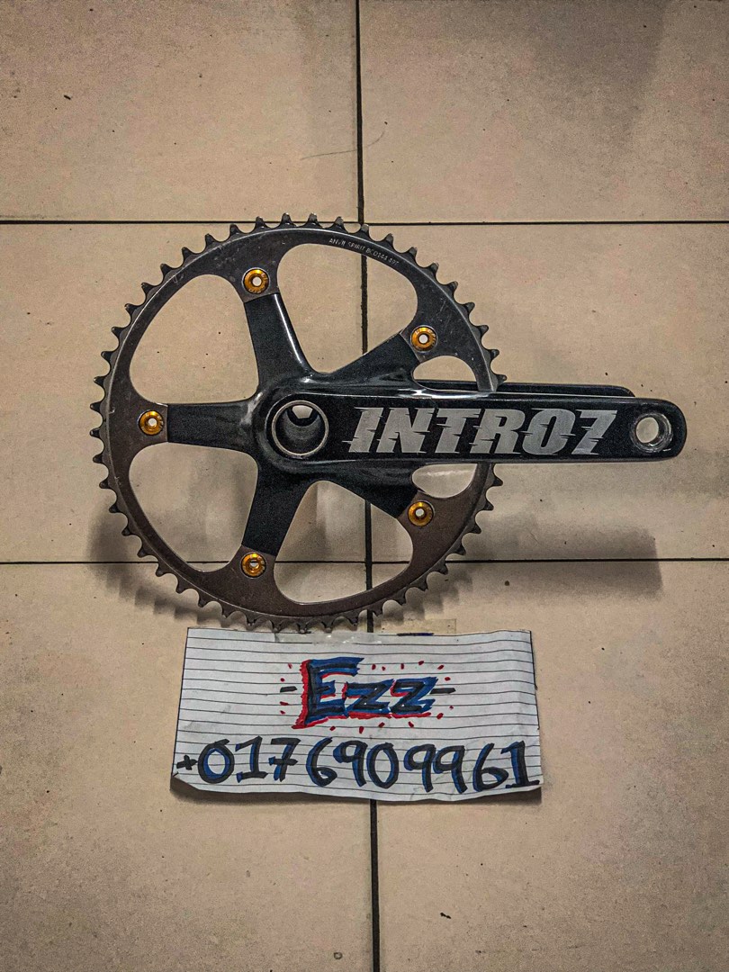 CRANKSET FIXIE/FIXEDGEAR/TRACK, Sports Equipment, Bicycles & Parts ...