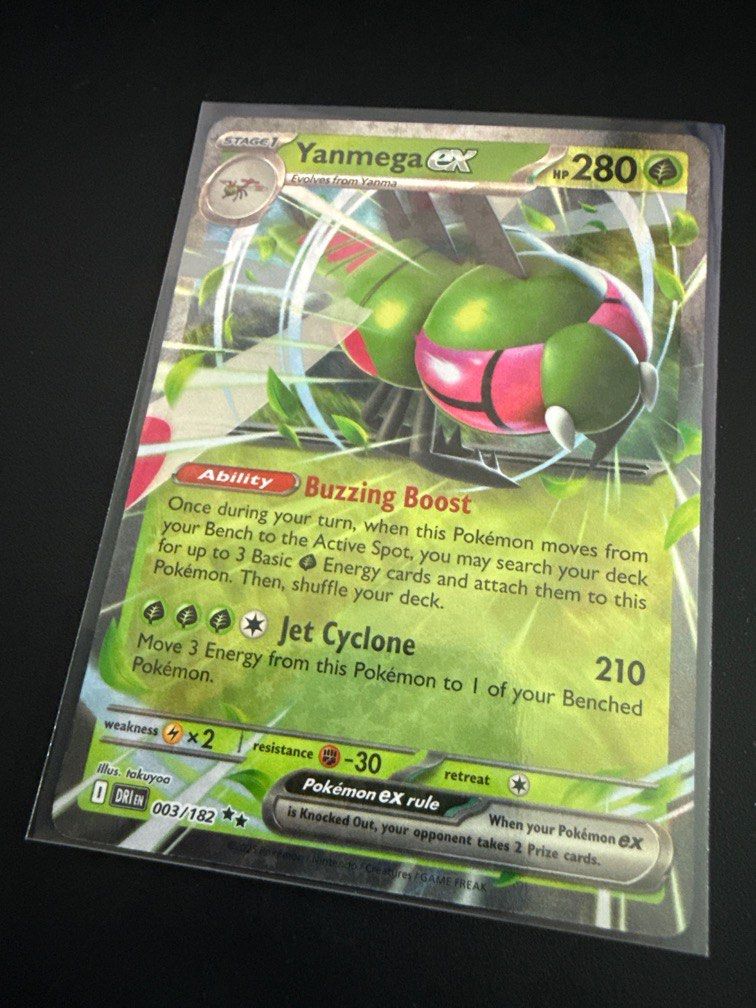 Destined Rivals - Yanmega ex (Pokemon), Hobbies & Toys, Toys & Games on ...