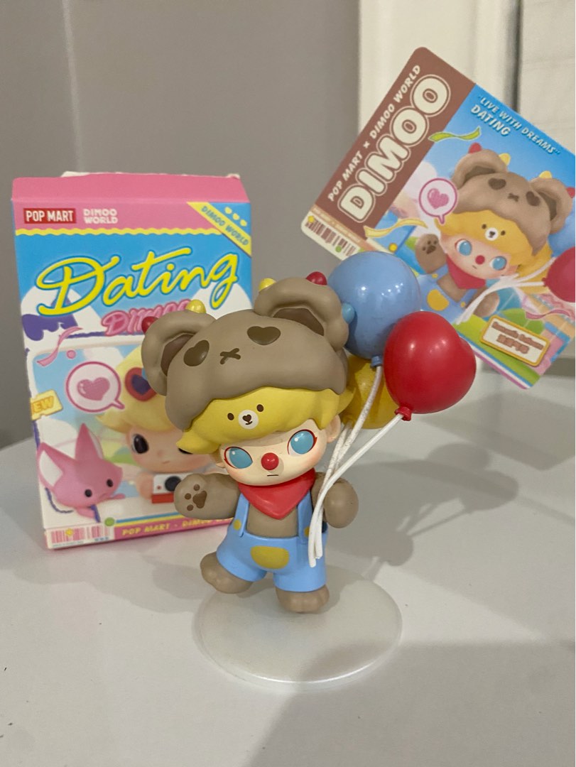 Dimoo Dating Series - Romantic Balloons POP MART, Hobbies & Toys, Toys ...