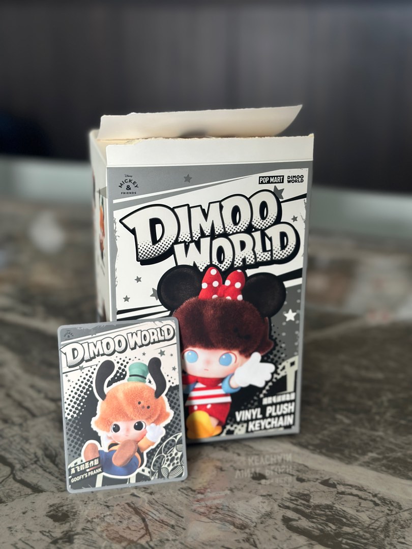 Dimoo World x Disney (Goofy’s Prank 高飛的惡作劇 全新未拆袋, 興趣及遊戲, 收藏品及紀念品, 古董收藏 ...