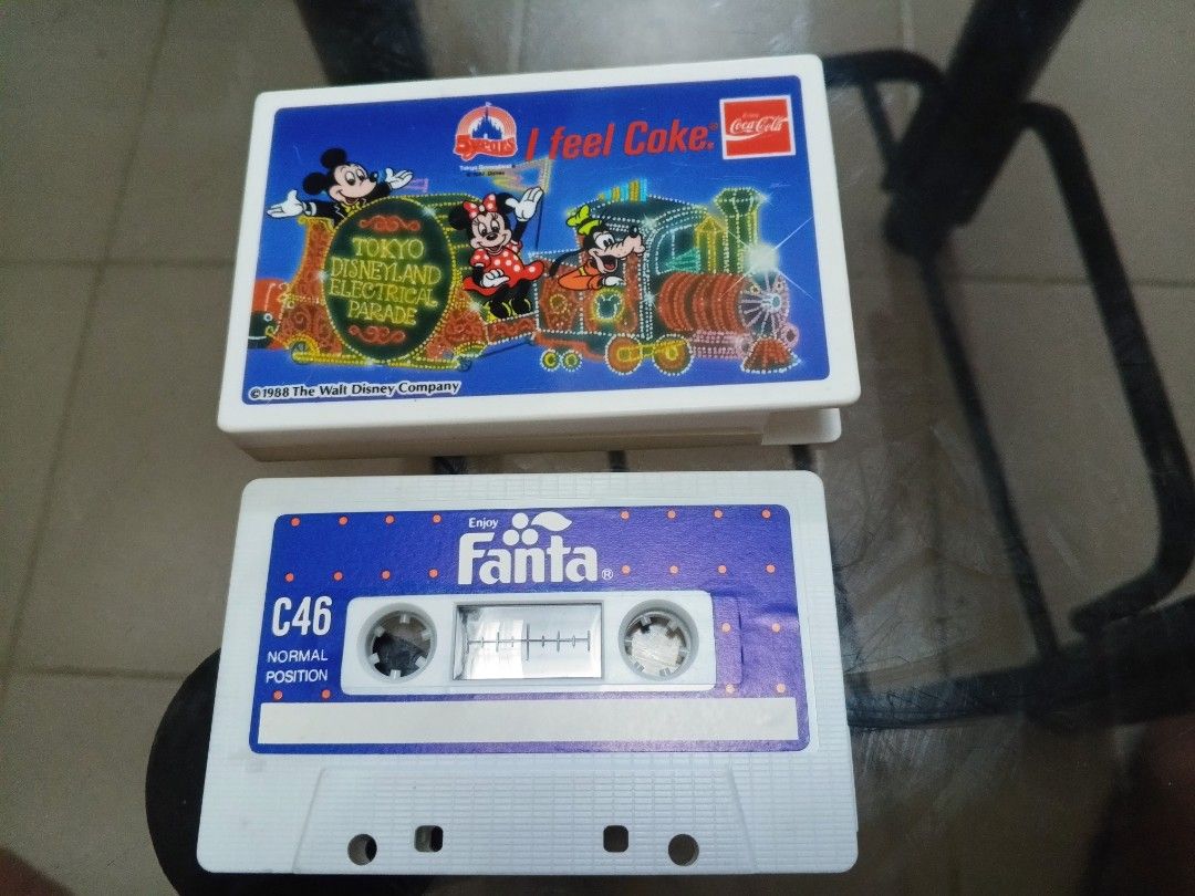 Disney coca-cola Cassette Tape, Hobbies & Toys, Memorabilia ...