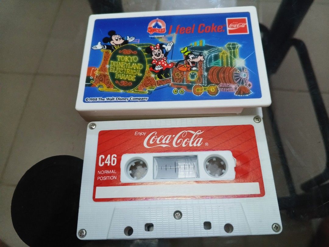 Disney coca-cola Cassette Tape, Hobbies & Toys, Memorabilia ...