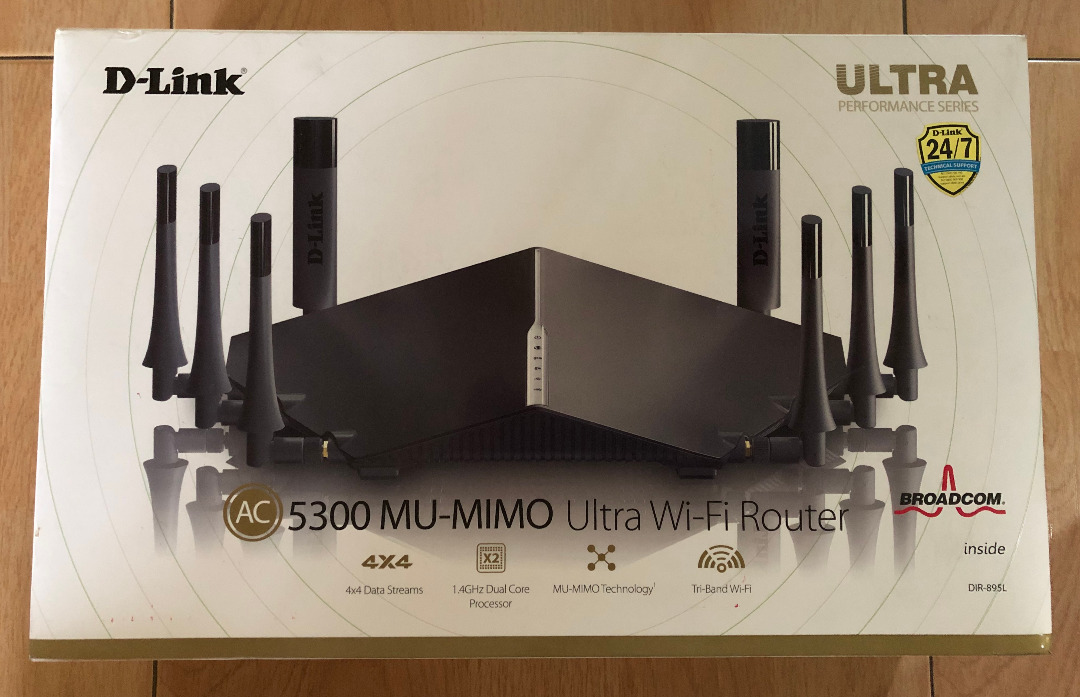 D-Link DIR-895L AC5300 Ultra Wi-Fi Tri-band Router, Computers & Tech, Parts & Accessories ...