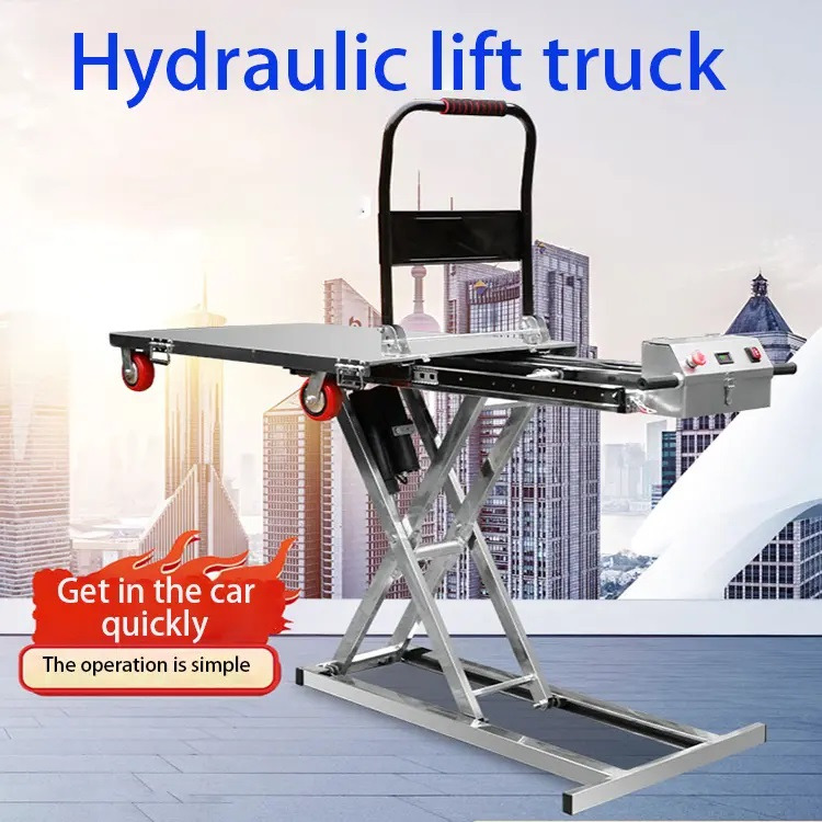 Electric hydraulic lift trolley, Everything Else on Carousell