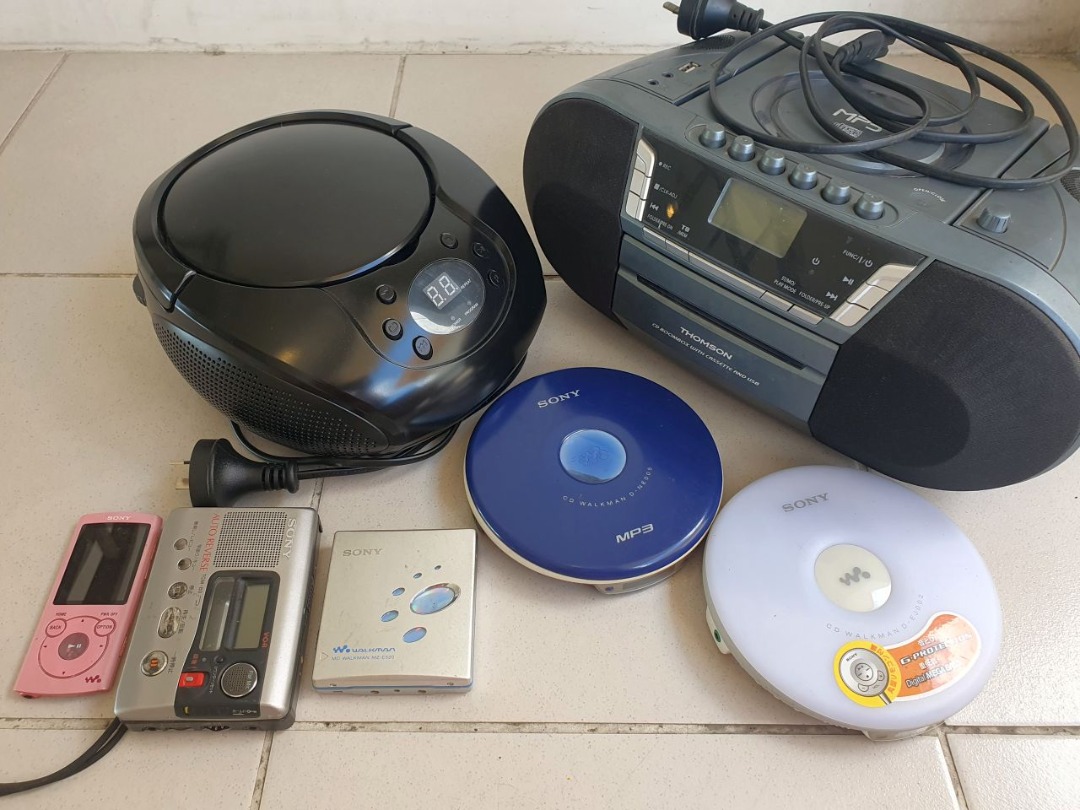 [Electronics] CD Players, Boombox, Cassette Recorder, Walkman, MD ...