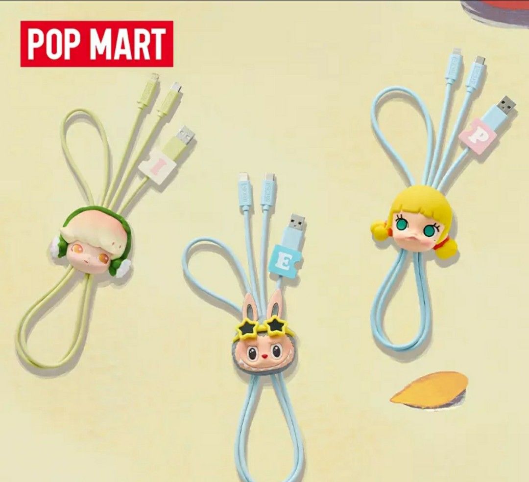 [EXCLUSIVE! POPMART] POPMART CHARACTERS HAND IN HAND 2 IN 1 MOBILE ...