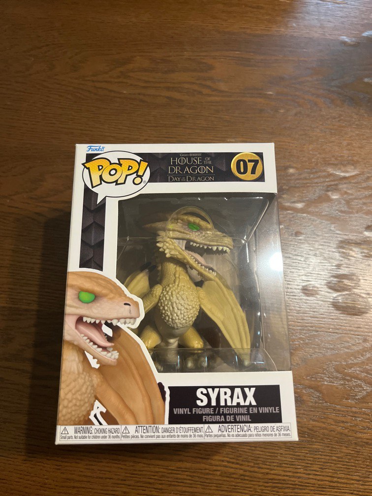 FUNKO POP Syrax House of the Dragon #07, Hobbies & Toys, Toys & Games ...