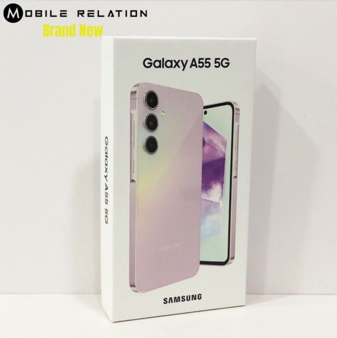 Galaxy A55 5G Awesome Lilac 256GB, Mobile Phones & Gadgets, Mobile ...