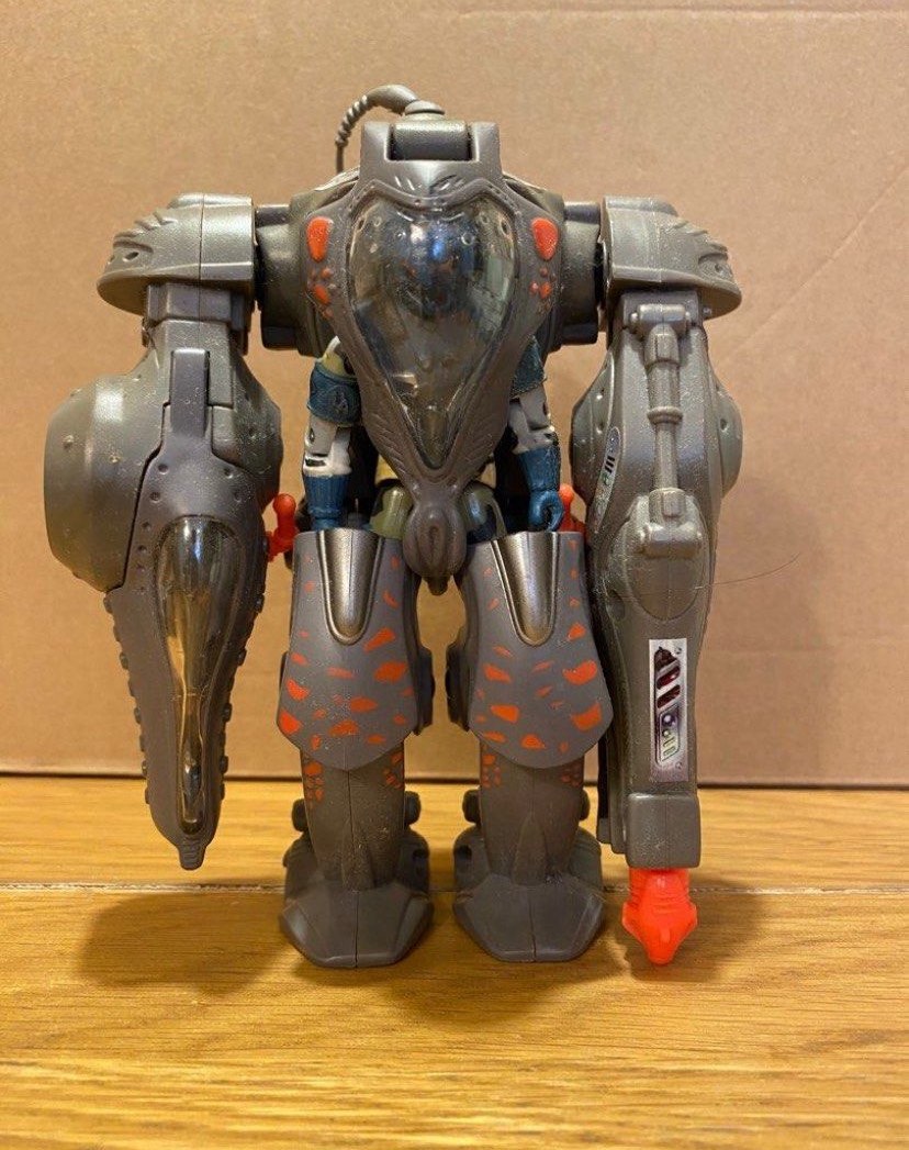 GI JOE COBRA- Pulverizer Mech Armor suit w/ Figure 3.75, 興趣及遊戲, 玩具 & 遊戲 ...