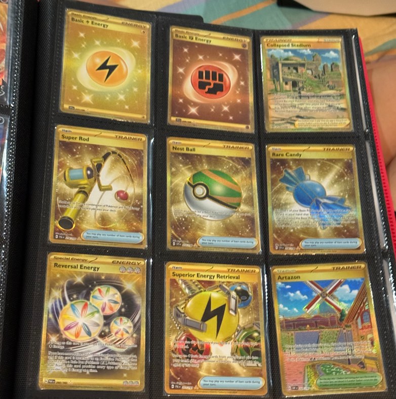 gold trainer pokemon cards, Hobbies & Toys, Toys & Games on Carousell