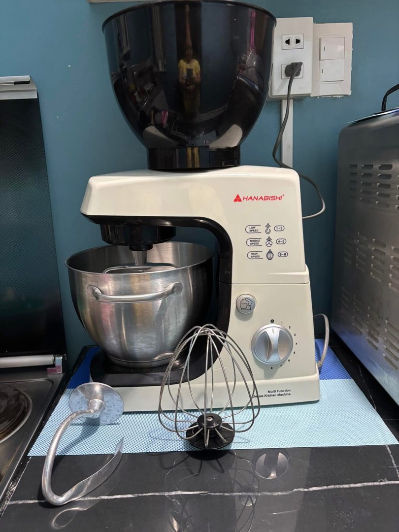 Hanabishi Stand Mixer HPM800, TV & Home Appliances, Kitchen Appliances ...