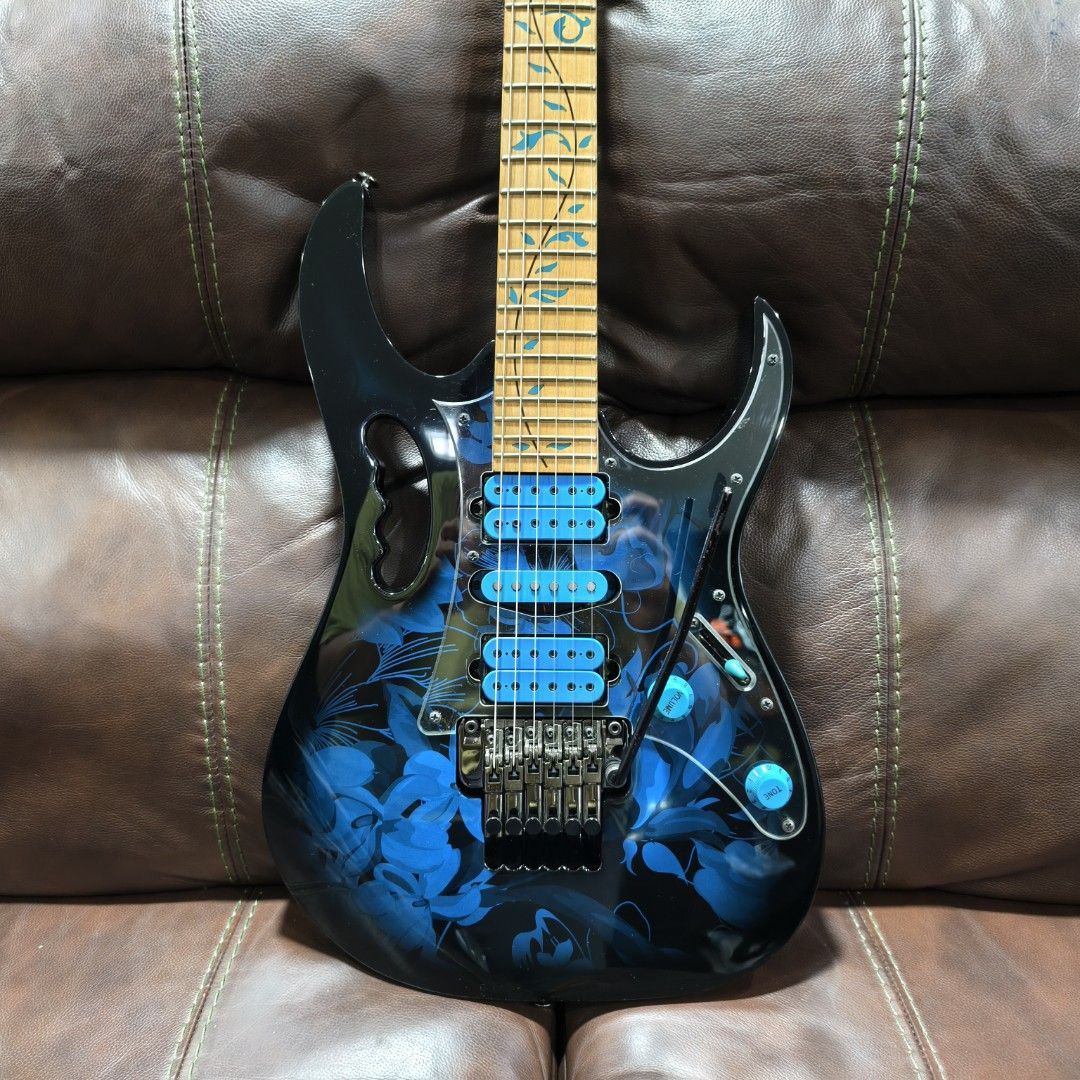 Ibanez JEM77P-BFP Steve Vai JEM Signature Premium Electric Guitar WTS ...
