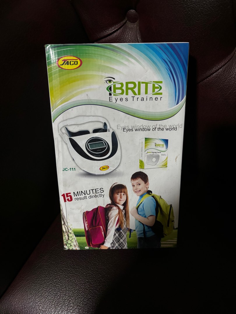 iBrite alat terapi mata JACO, Kesehatan & Kecantikan, Parfum, Kuku & Lainnya di Carousell