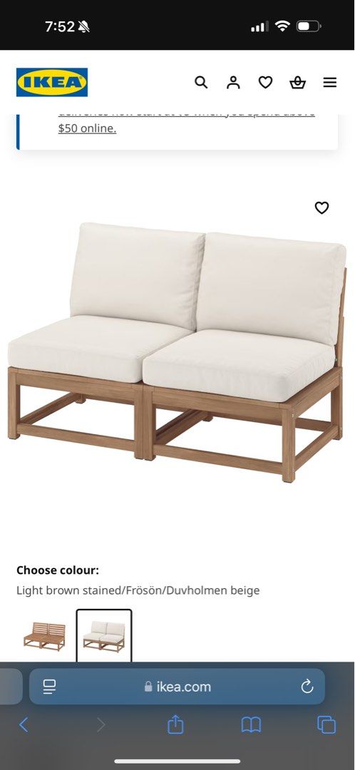IKEA outdoor furniture applaro , Garage Sale on Carousell