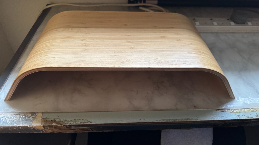 Ikea SIGFINN Monitor stand (Fixed height, bamboo veneer), Computers ...