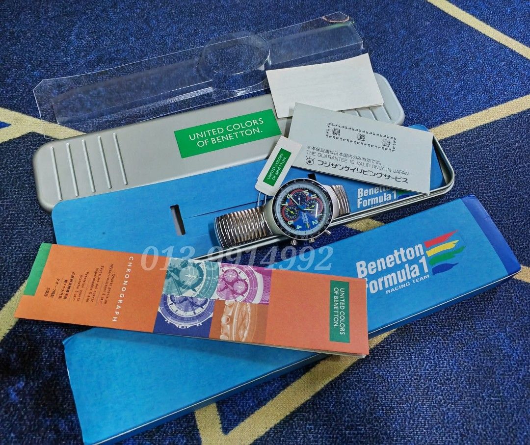 Jam benetton formula 1, Men's Fashion, Watches & Accessories, Watches ...