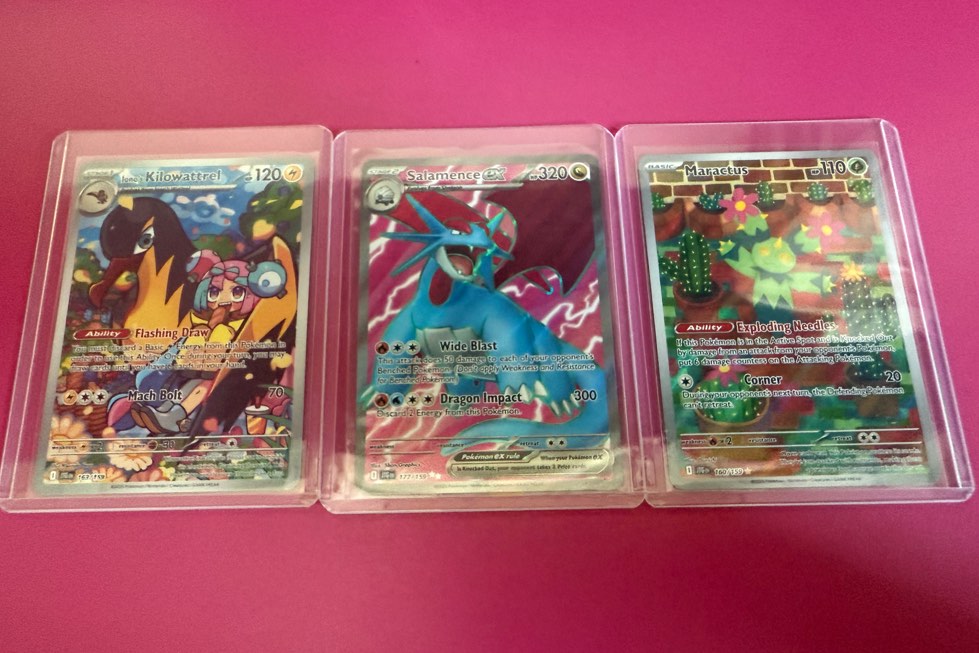 Journey Together Illustration Rare IR ( Maractus 160/159 | Salamence Ex ...