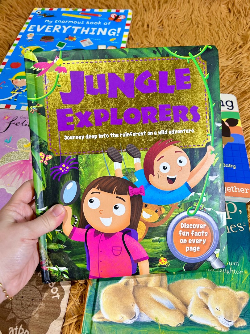 Jungle Explorers Padded Board Book, Hobbies & Toys, Books & Magazines ...