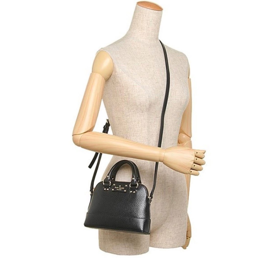 Kate Spade Wellesley Mini Rachelle Bag in Black, Luxury, Bags & Wallets ...