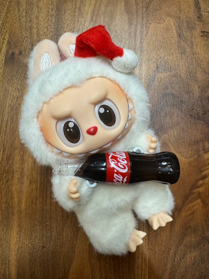labubu coke Coca Cola soft toys, Hobbies & Toys, Toys & Games on Carousell