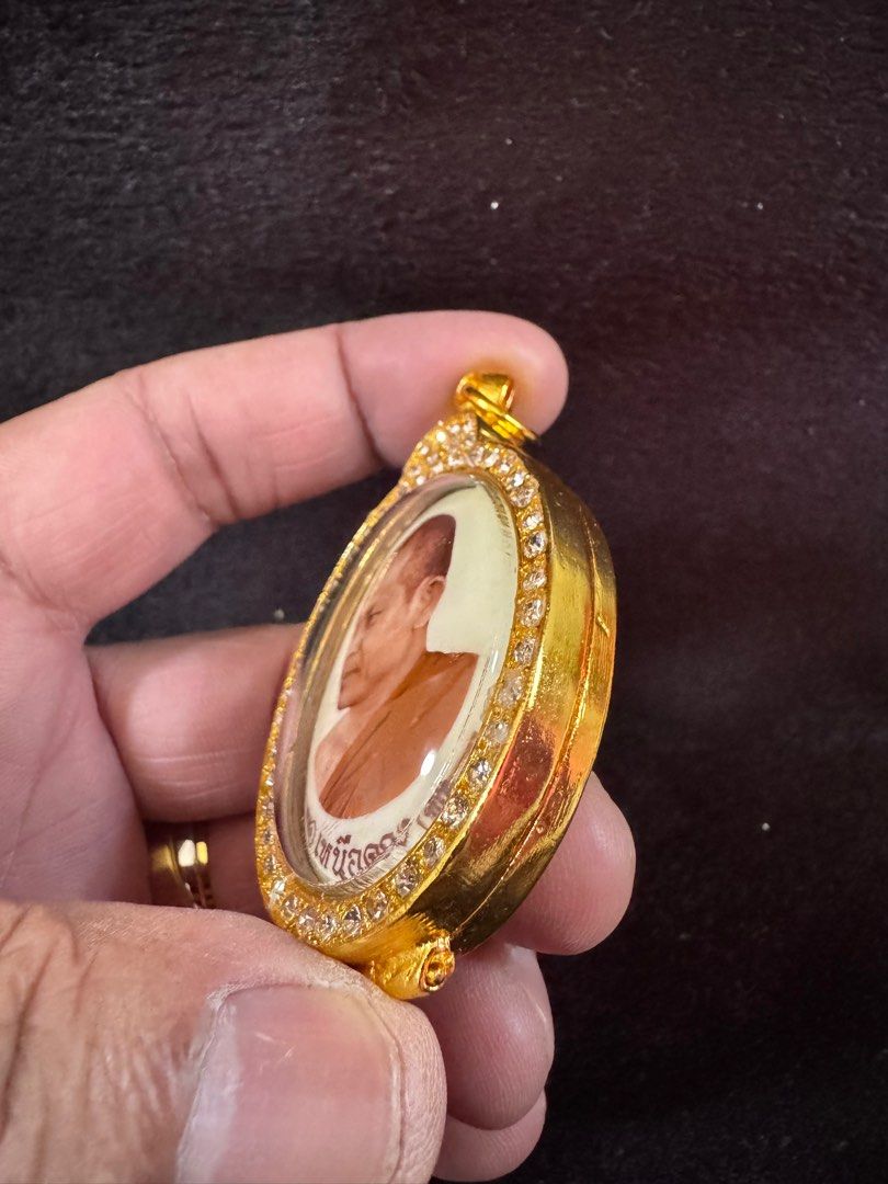 LP Suriyan Locket Nuea Duang / Wat Pa Wang Nam Yen / BE 2567 / Silver ...