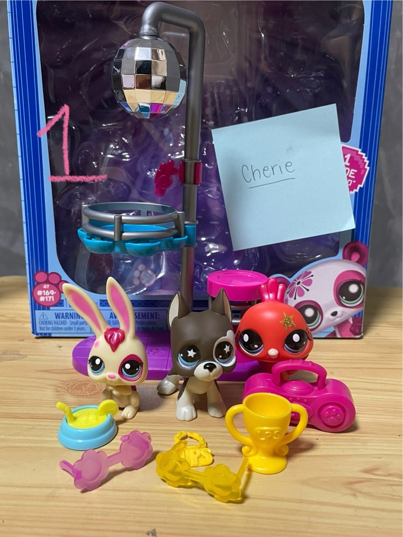 LPS Littlest Pet Shop disco set, Hobbies & Toys, Toys & Games on Carousell