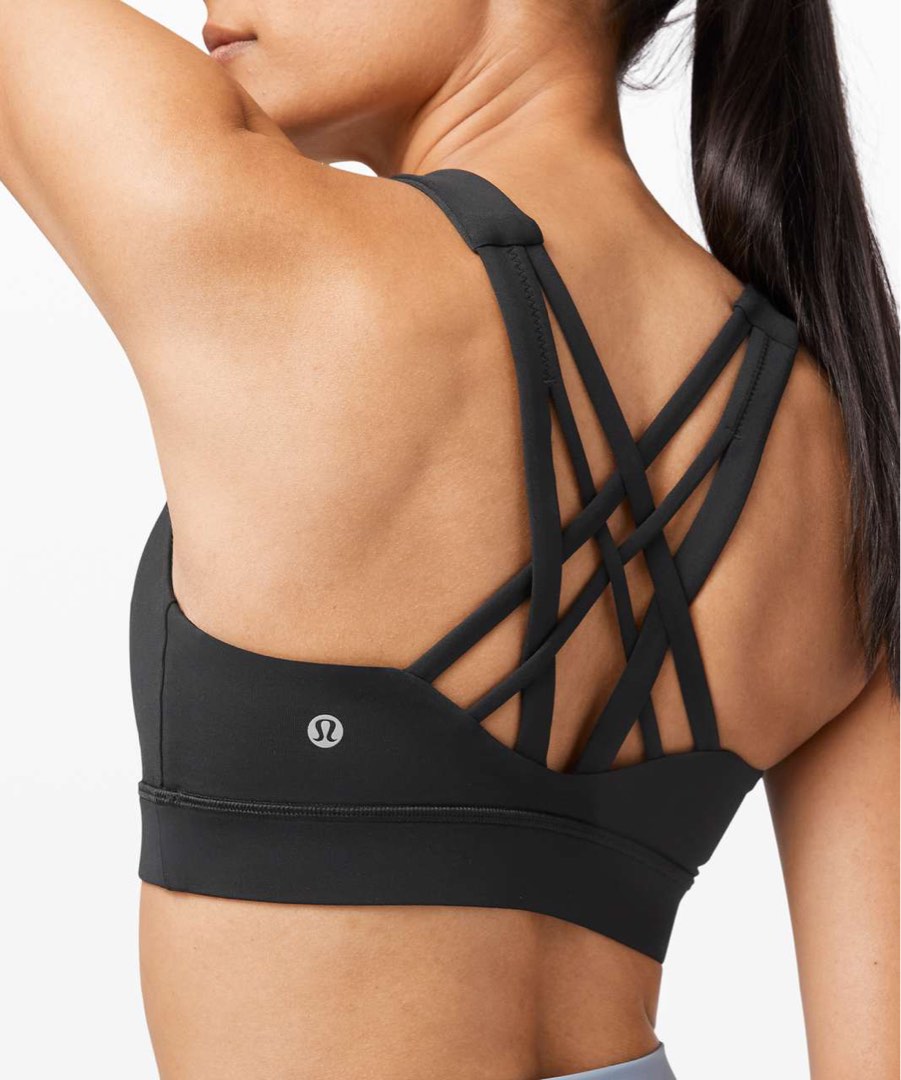 Lululemon Free To Be Elevated Bra DD 2 BLK, Women's Fashion, Activewear on Carousell