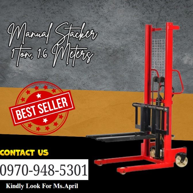 MANUAL STACKER 1 TON, 1.6 METERS BRAND NEW, Looking For on Carousell