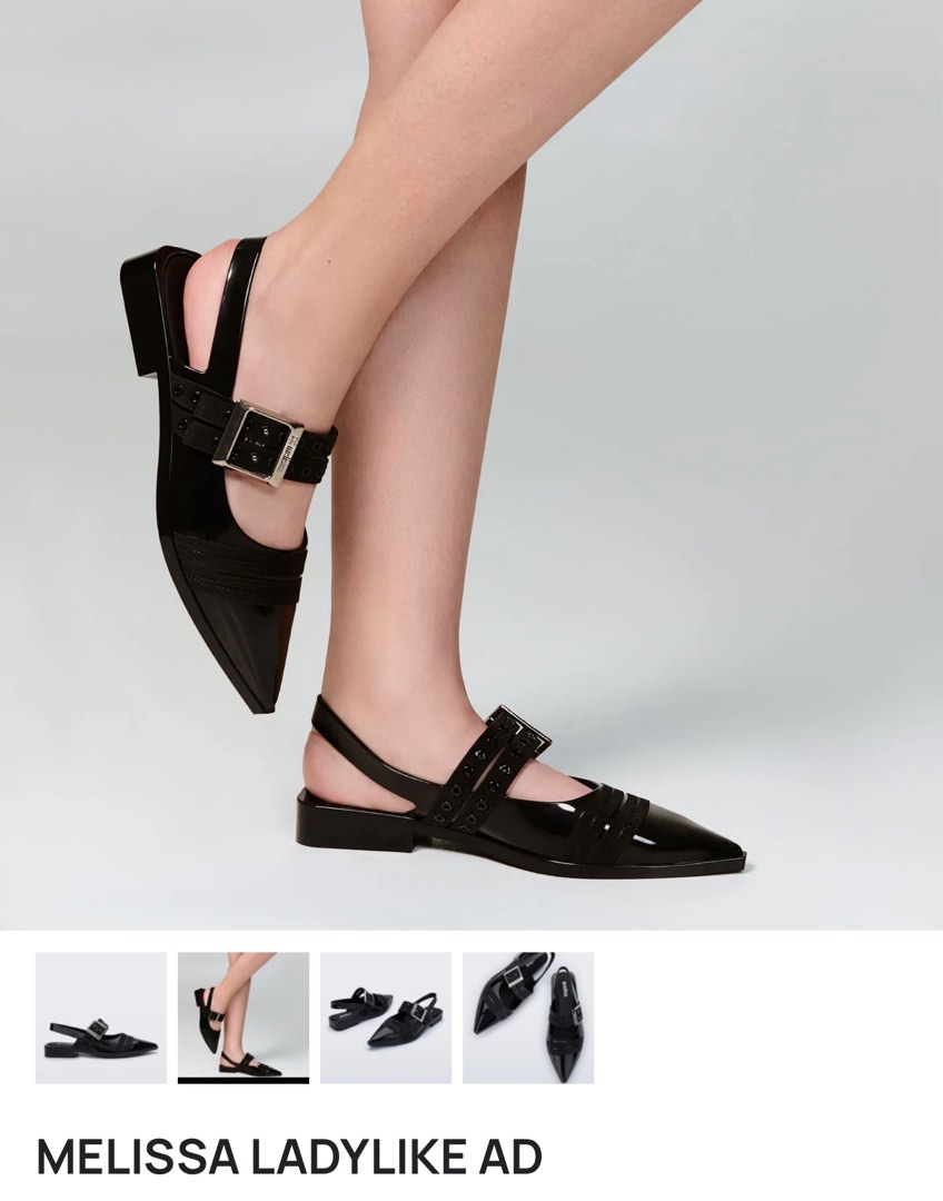 Melissa Ladylike flats, Women's Fashion, Footwear, Flats on Carousell