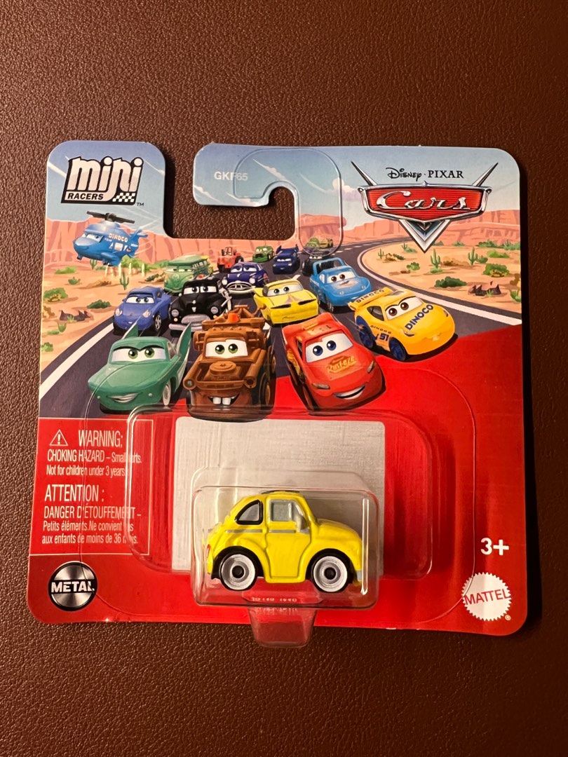 Mini Racers Pixar Cars - Luigi, Hobbies & Toys, Toys & Games on Carousell