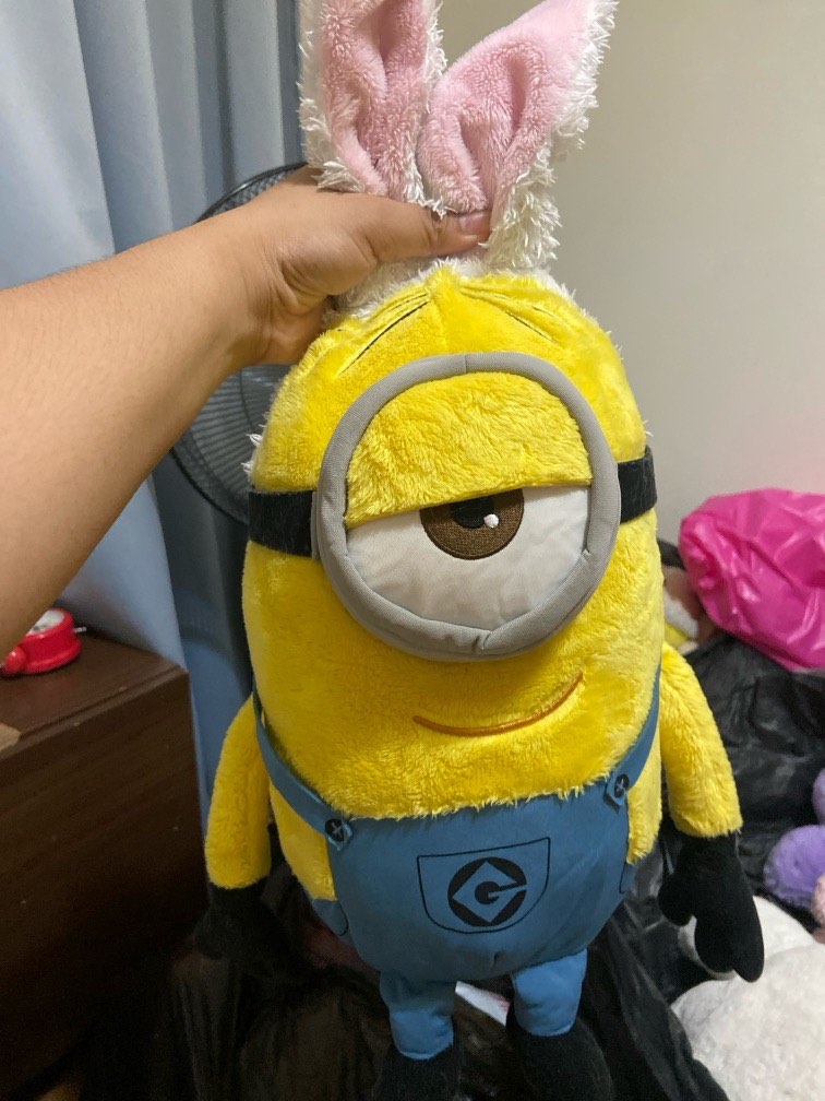 Minion rabbit, Hobbies & Toys, Toys & Games on Carousell