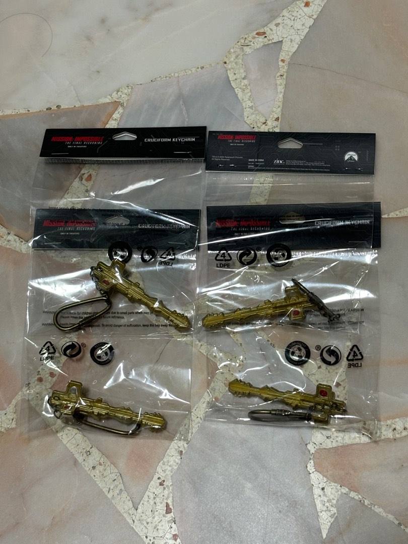 Mission Impossible The Final Reckoning Cruxiform Keychain, Hobbies ...