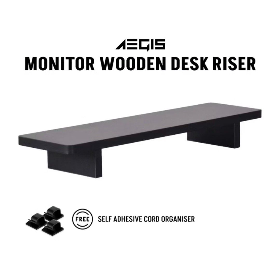 Monitor Stand Desk Riser | Ergonomic Monitor Riser | Desktop Space ...