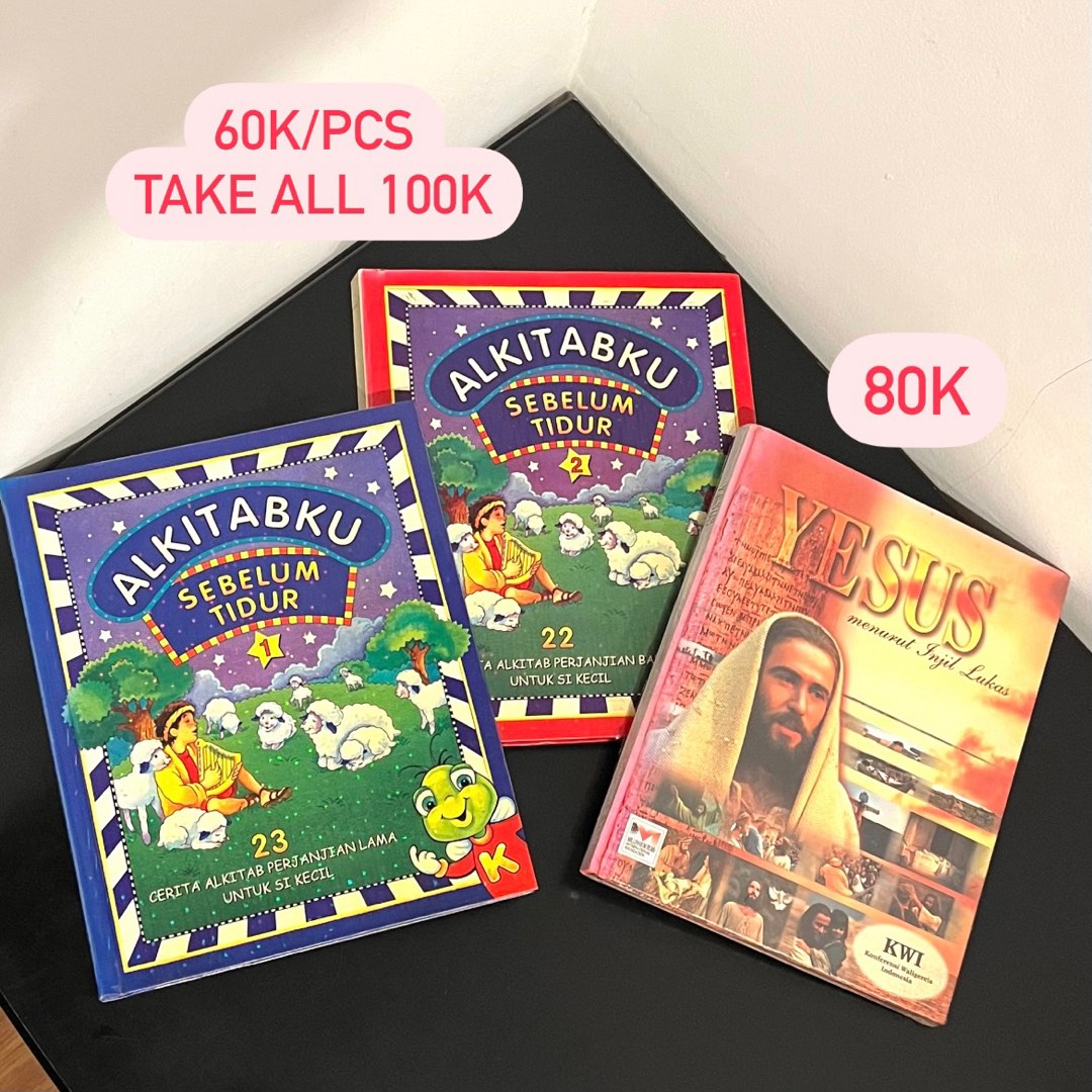 NEW Book + CDs: Yesus Menurut Injil Lukas, Buku & Alat Tulis, Buku di ...